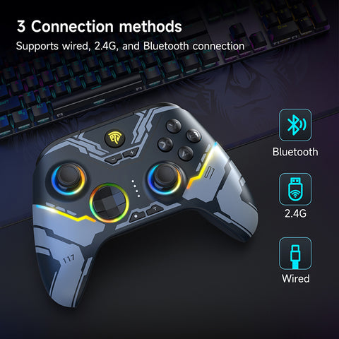 EasySMX X15 PC Controller With RGB Light and Hall Joysticks – EasySMX
